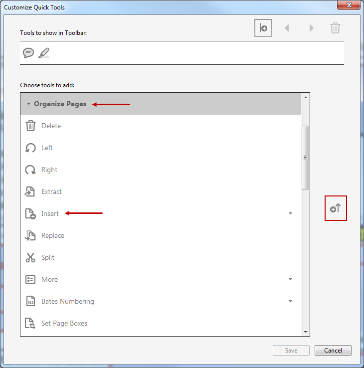 Set Up Toolbars | System Help